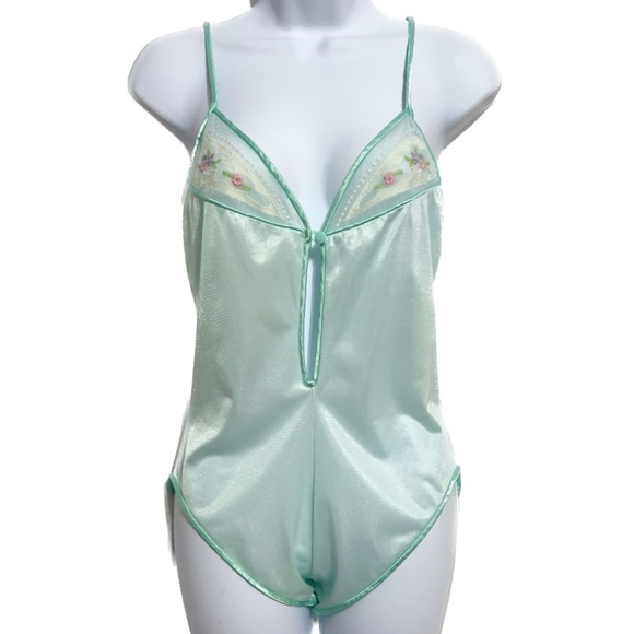 Sears | Intimates & Sleepwear | Sz Small Vintage Sears Mint Green High ...